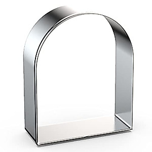 Arch Cookie Cutter Set Large - 5 Inch, 4 Inch, 3 Inch, 2 Inch - Geometric Cookie Cutters Shapes Molds - Stainless Steel
