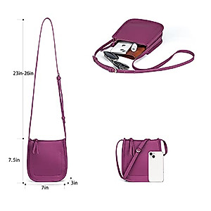 Montana West Small Crossbody Shoulder Bag for Women Mini Classic Satchel Handbags Lightweight Bucket Purse,MWC-077PP