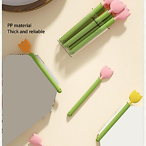 SUNFECILI 15pcs Magnetic Refrigerator Sealing Clip,Cute Tulip Shaped Food Packages Clips,Sealing Clip Bag Plastic Bag Chip Clips,Multi Functional Food Freshness Bag Clip with Storage Box