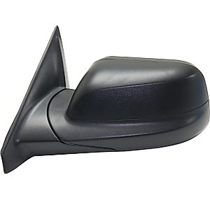 Kool Vue Driver & Passenger Side Power Non-Heated Mirrors for Ford Explorer 2016-2019 Manual Fold With Spotter Glass; Without Signal Light, Memory, Puddle Lamp & Auto-Dimming Textured