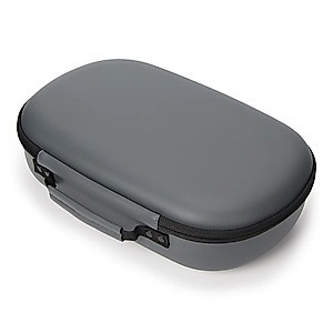 mcyiqihai Duyoku Carrying Case Compatible with Oculus Quest 2, VR Headset and Controller Accessories PU Leather Waterproof Travel Storage Case (Fits Official Elite Strap)