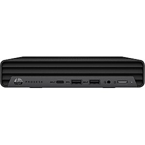 HP Business PC ProDesk 600 G6 Desktop Mini Computer - Intel Core i5 10th Gen i5-10500T (6 Core) Up to 3.80 GHz - 16 GB RAM DDR4 SDRAM - 512 GB M.2 PCI Express NVMe SSD - Windows 10 Pro (Renewed)