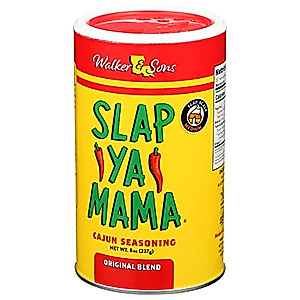 Walker & Sons Slap Ya Mama, Cajun Seasoning, 8 Oz Can
