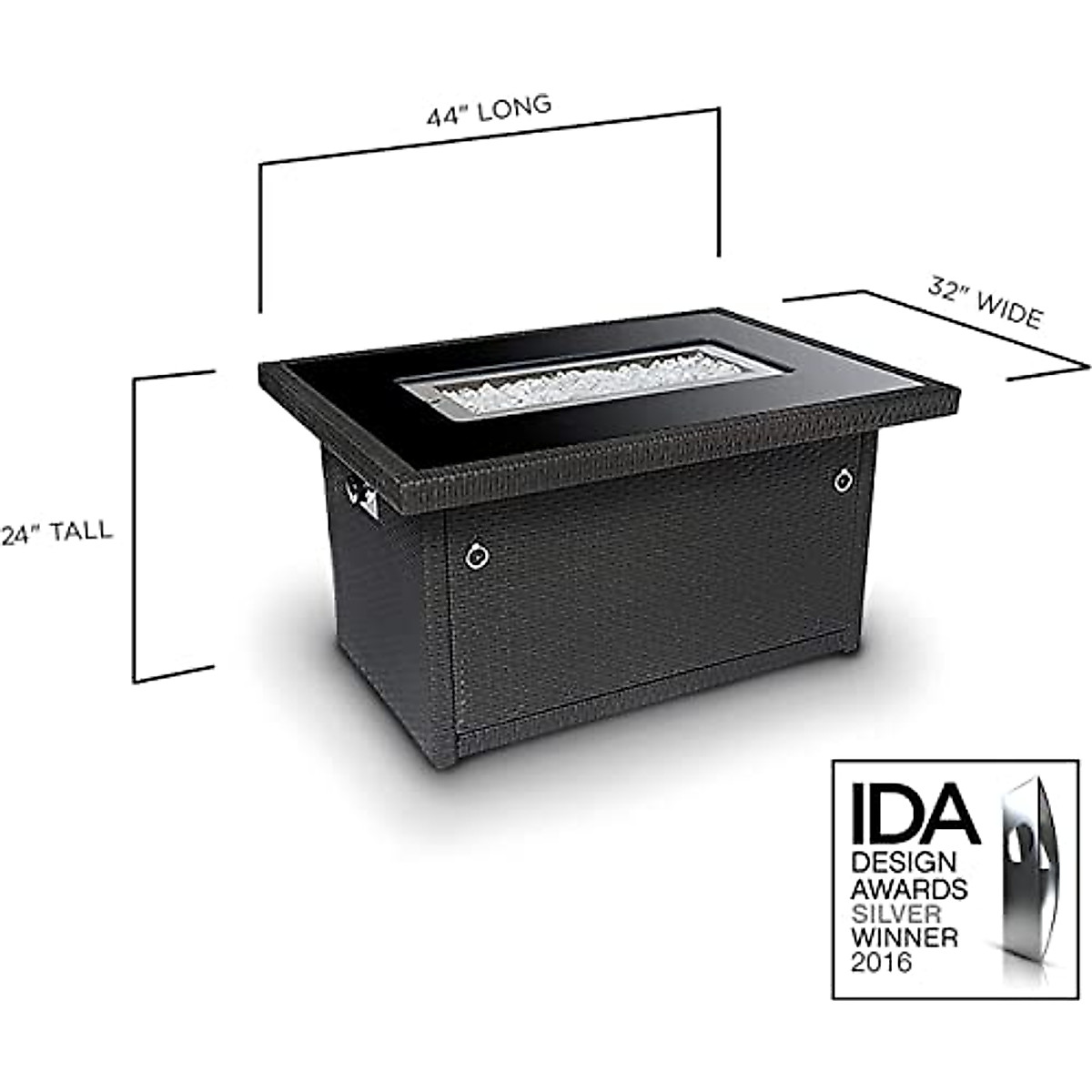 Outland Living Series 403-Slate Grey Fire Table, Slate Grey/50,000 BTU