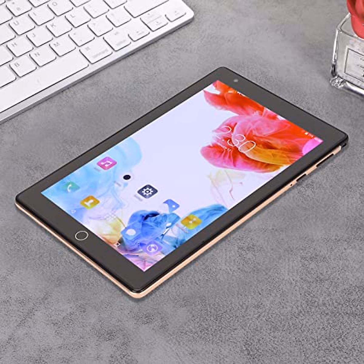 4G LTE Calling Tablet 8 inch 1280x800 IPS FHD Display, 2GB RAM 32GB Storage, Quad Core Processor, Dual SIM/Dual Camera/WiFi/Bluetooth, for Android5.1 Tablet PC(Rose Gold)