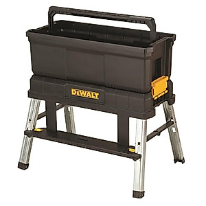 Dewalt DWST25090 11.65 in. x 25 in. x 11.3 in. Storage Step Stool - Black