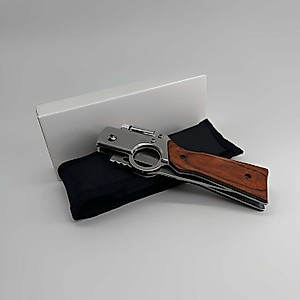 AK47 Flipper Pocket Knife, AK47 Pocket Folding Knife, Tactical Knife for Camping Hunting Survival Indoor and Outdoor Activities Mens Gift-Ideal for Hiking, Fishing, Emergency, EDC Tactical Tool Knife