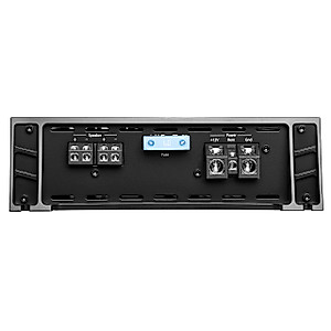 NVX NDA105 4000W Peak (2000W) RMS N-Series Class-D 1-Ohm Stable Monoblock Amplifier with Included Bass Remote Knob