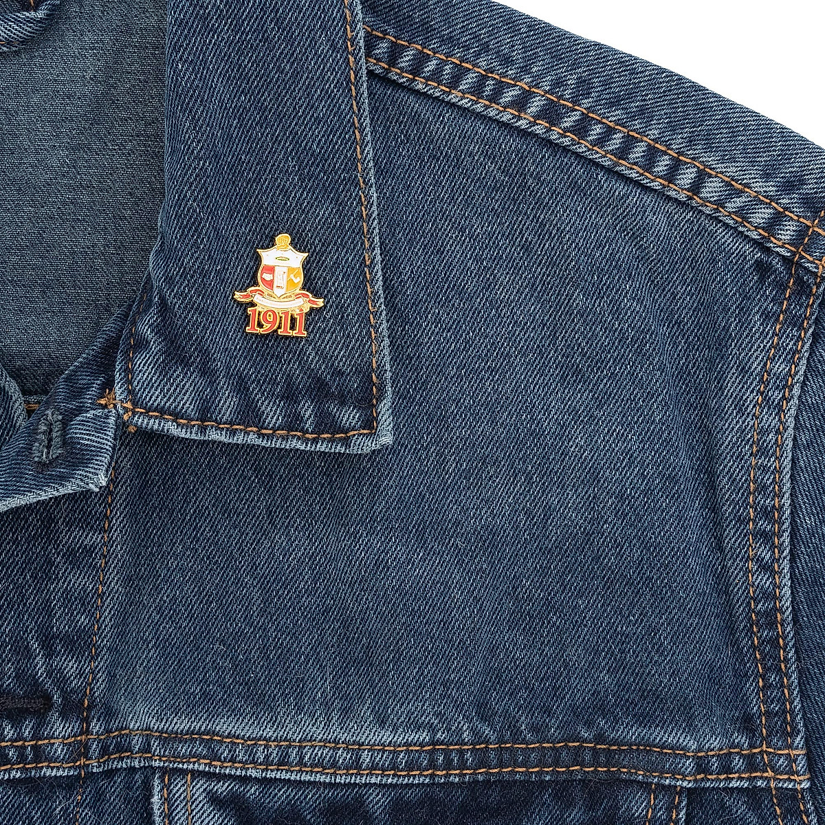 Desert Cactus Kappa Alpha Psi Lapel Pin Enamel Greek Letter Fraternity Formal Wear Blazer Jacket Nupe (Crest Over Year)