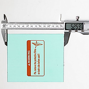 Athelmet 16-Pack Replacement Outside Lens Filter Covers 4.5"X5.25"X0.04" for Solar Auto Darkening Welding Helmet