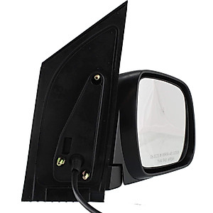 Kool Vue Left & Right Power Non-Heated Door Mirrors Compatible With Toyota Sienna 2004-2010 Textured Pair
