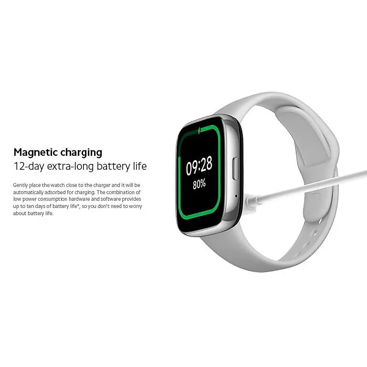 Xiaomi Redmi Watch 3 Active Smart Watch Fitness Tracker with 100 Sport Modes, Blood Oxygen Heart Rate Sleep Monitor, Bluetooth Phone Call Watch for iPhone Android, Grey