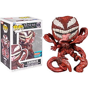 Funko Pop Marvel Venom Carnage 2021 Fall Convention #926 - Exclusive Special Edition - Marvel Pop Figure, Multicoloured, One Size