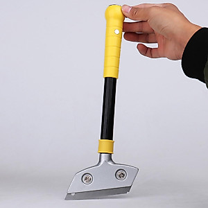 STOBAZA Cleaning Scraper Tile Blade Scraper Tonge Scrpaer Tools Tile Scraper Handle Razor Scraper Paint Squeegee Blade Scraper Cleaners Flat Razor Scraper Razors Paint Spatula Shovel Balde