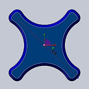 Astronomical Telescope Accessories M6 Thumb Screws (Single Screw for Sale, Not a Set) Upgrade with Protection Head (Color : M6 X50mm)