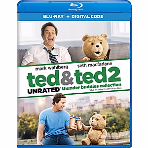 Ted & Ted 2 Unrated Thunder Buddies Collection [Blu-ray]