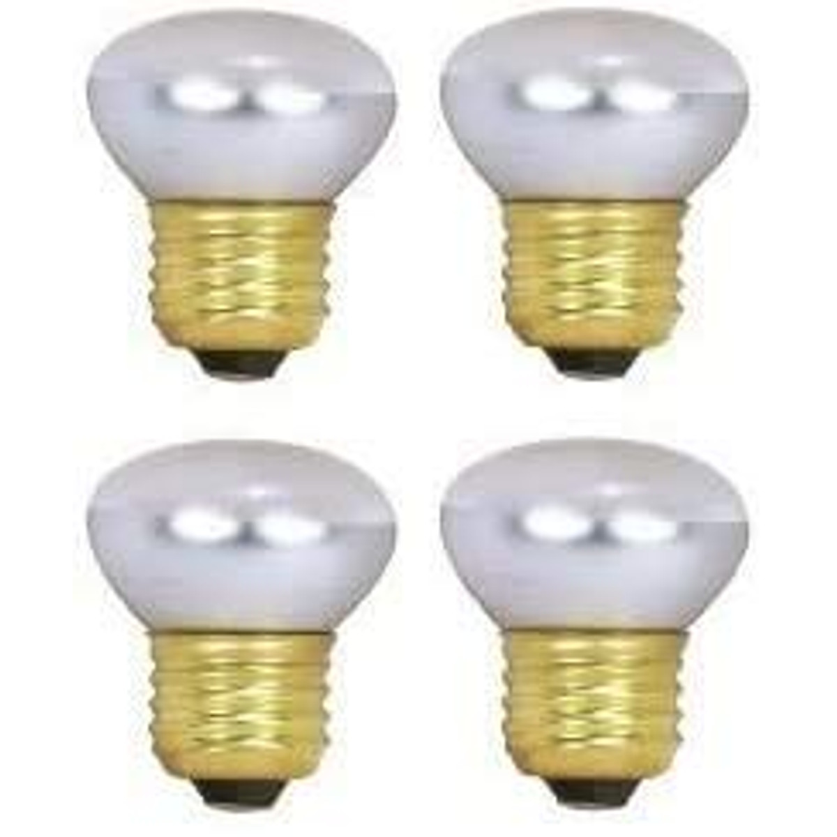 HC Lighting - R14 Reflector 25-Watt 120V/130V Dimmable E26 Standard Screw Base 25W Frosted Lava lamp and Reflector Bulb (4/PK)