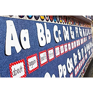 Teacher Created Resources White Fantastic 4" Letters Combo Pack (TCR5819)