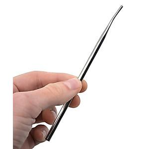 EISCO Stainless Steel Probe and Seeker, Angular Blunt End Needle, 5" Long