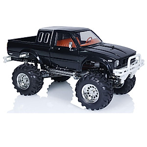 wheelfun Hg 1/10 4 * 4 RC Pickup Truck Rally Car Series Car Racing Crawler 2.4G RTR Black