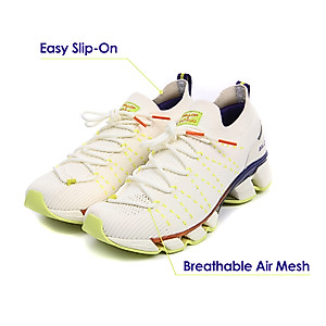 BALLOP TIVAT 2.0 Unisex Walking Shoes, Arch Support Sneakers Women Men Black Womens Women's Woman Pain Orthopedic ortopédicos Foam feet Work Comfort high Best Relief Ortho orthofit Foot Nursing