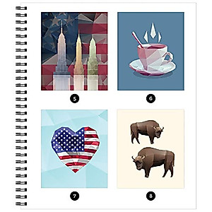 Brain Games - Sticker by Number: America (28 Images to Sticker)