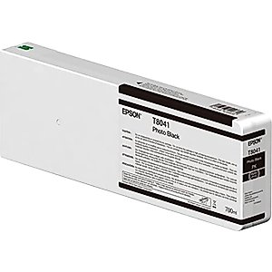 Epson UltraChrome HD Photo Black 700mL Ink Cartridge for SureColor SC P6000/8000/7000/9000 Series Printers