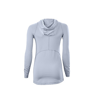 EvoShield Women's Lightweight Training Hoodie, Pearl, Large
