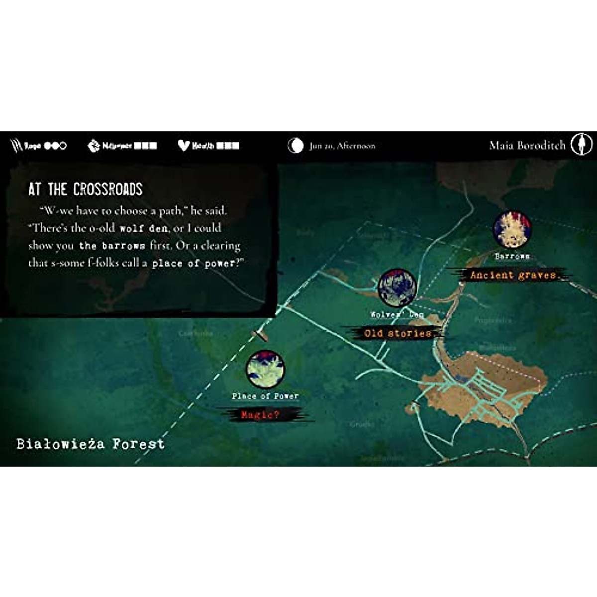 Werewolf The Apocalypse: Heart of the Forest - Nintendo Switch