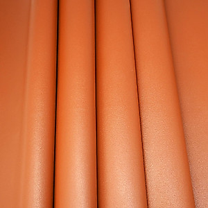 79"x 54"(200cm x 140cm) Faux Leather|Soft Smooth Surface Solid Faux Leather Fabric|1mm Thick Water Proof PU Nappa Leather Fabric for Furniture Decoration, DIY Crafts, Sewing, Etc.（Brown）