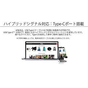 JAPANNEXT JN-MD-IPS1563FHDR 15.6-Inch FHD Mobile Monitor USB Type-C Mini HDMI