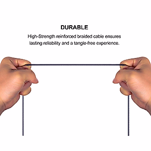 Boom Gaming Microphone Cable Compatible with Game PS4 Xbox One PC Laptop Phone and Sony MDRXB950BT, MDRXB650BT, MDR1000X, MDR100ABN, WH1000XM2, MDR-1A Headphone | with Volume Control and Mute Switch