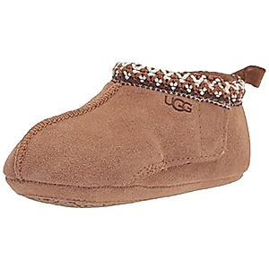 UGG Baby Tasman Beanie Slipper, Chestnut, US 2-3 Unisex Infant