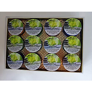 Spa Pure Aromatherapy Shower Bombs: Gold Box Rejuvenating Steamers Tablets, Bomb, Vaporizing Soothers Bath Melt for Women, Men, Organic (12 Count) Pack of 1