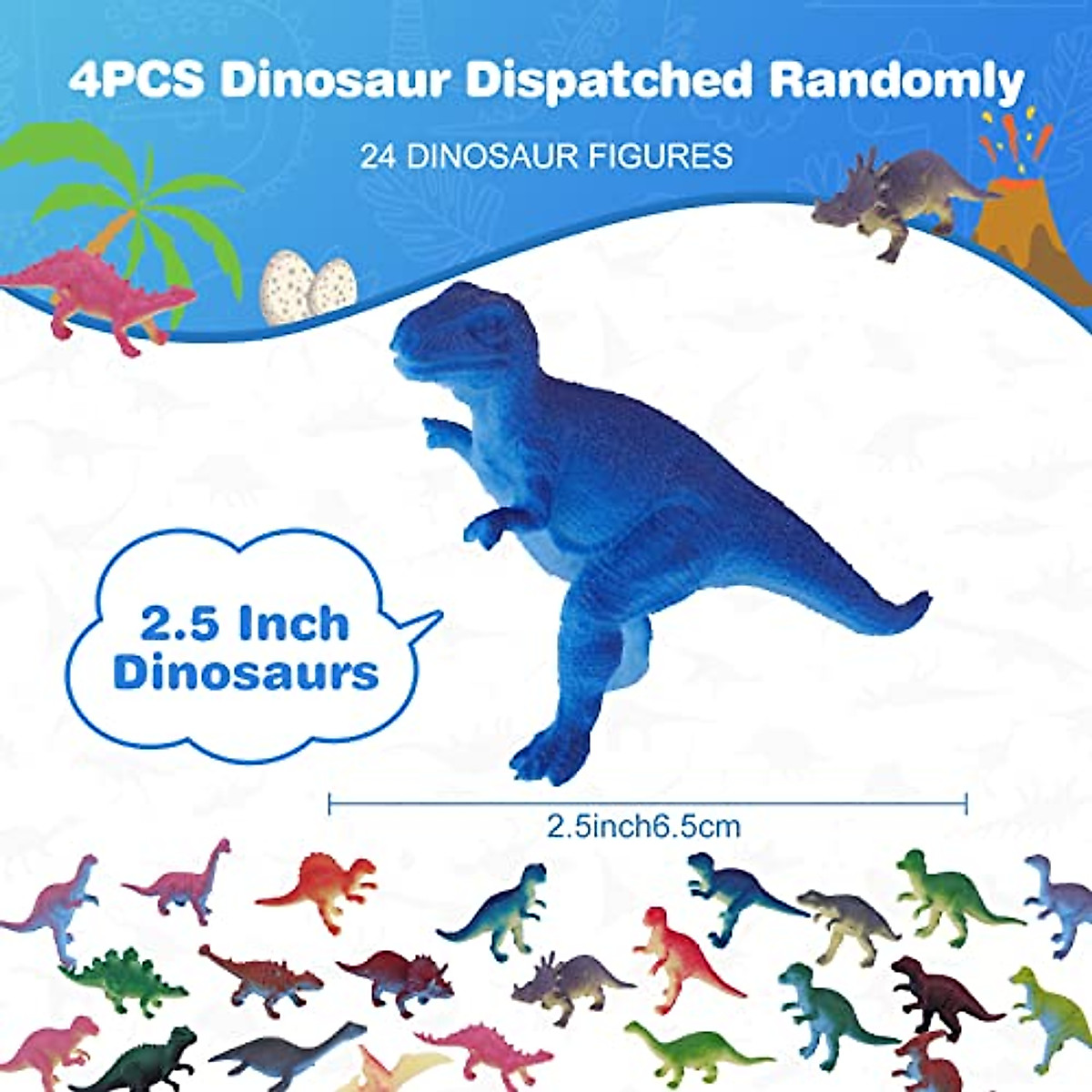 QearFun Dinosaur Headphones for Boys Kids for School, Kids Bluetooth Headphones with Microphone & 3.5mm Jack, Teens Toddlers Wireless Headphones with Adjustable Headband for Tablet/PC (Blue)