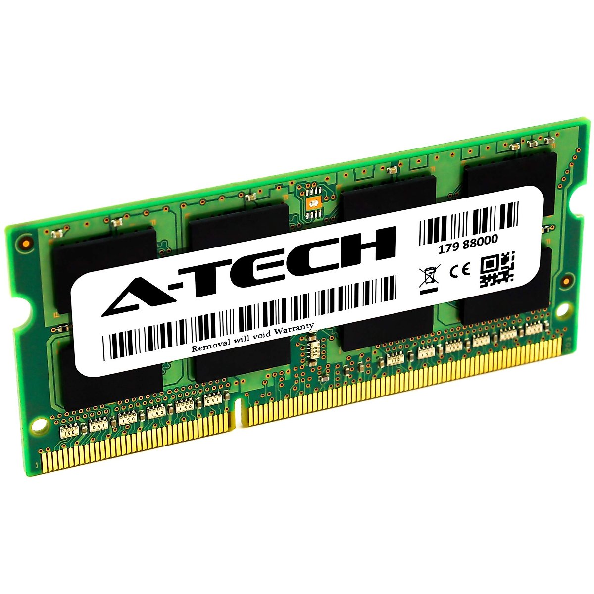 A-Tech 4GB RAM Replacement for CT2KIT51264BF160B | DDR3/DDR3L 1600MHz PC3L-12800 (PC3-12800) CL11 SODIMM 2Rx8 1.35V Non-ECC SO-DIMM 204-Pin Laptop, Notebook Memory Module