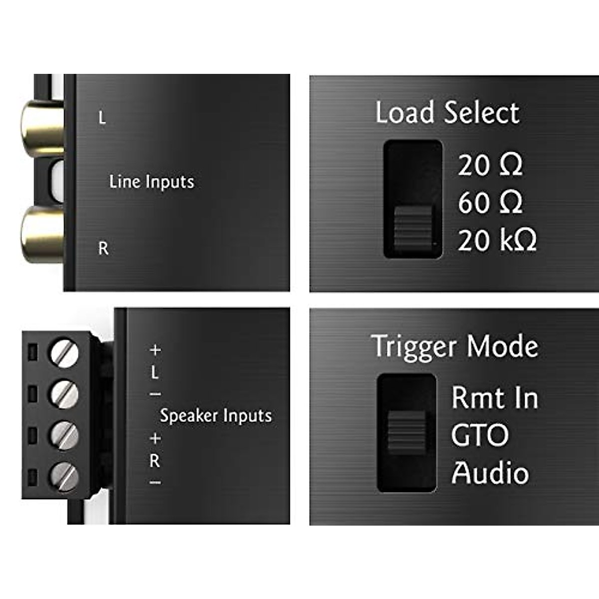 AudioControl LC1i Active 2-Channel Line Driver/Output Converter with Impedance Matching