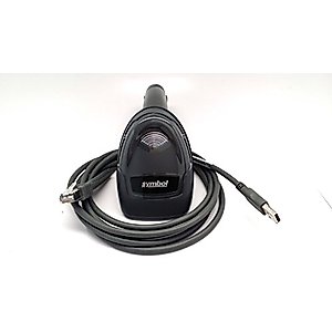 Zebra DS4308 Standard Range Durable Design Barcode Scanner (2D, 1D, Smartphone, Tablet or Computer displays) with USB Cable (CBA-U01-S07ZAR, 7FT)