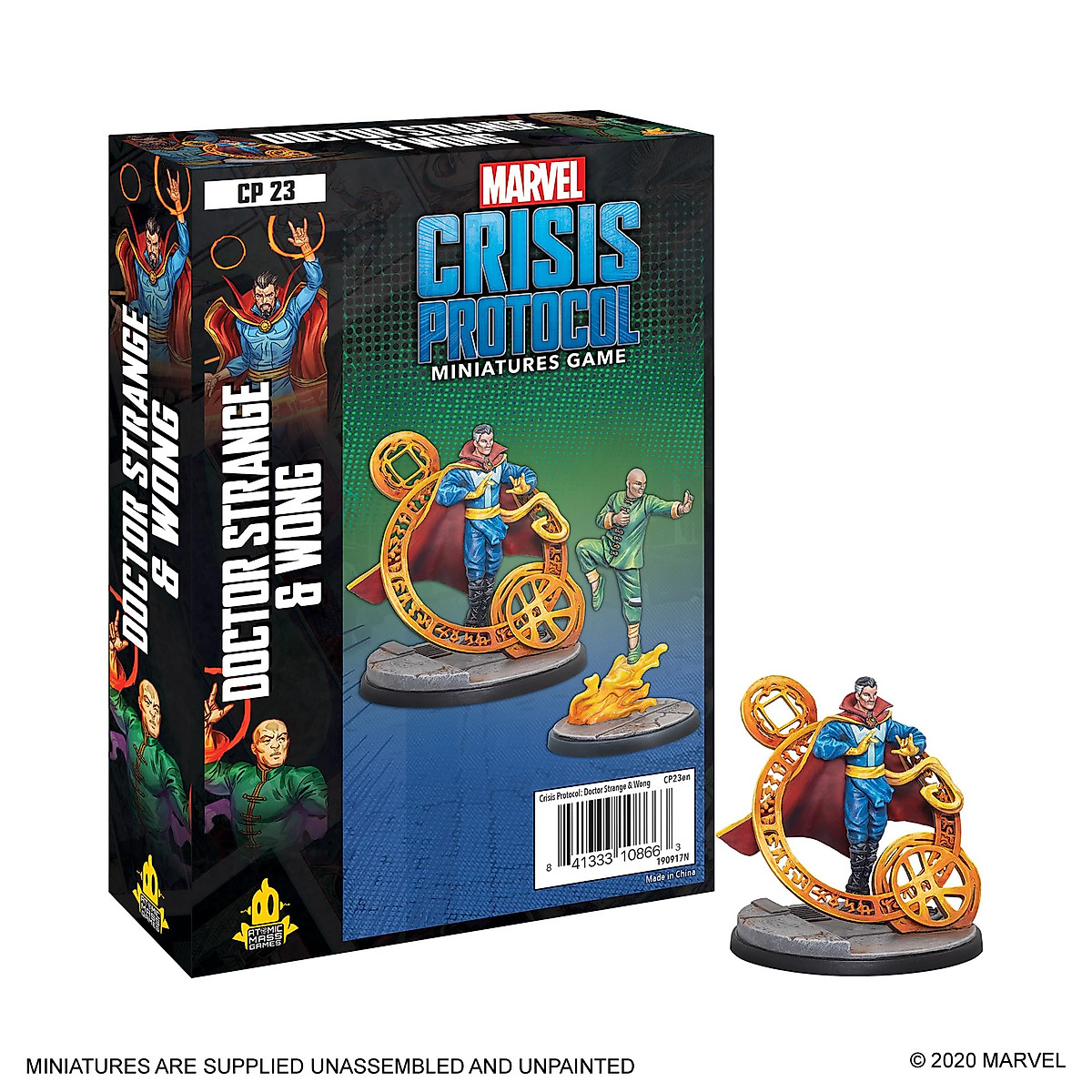 Atomic Mass Games Marvel: Crisis Protocol - Dr. Strange and Wong Character Pack, Various (CP23en)