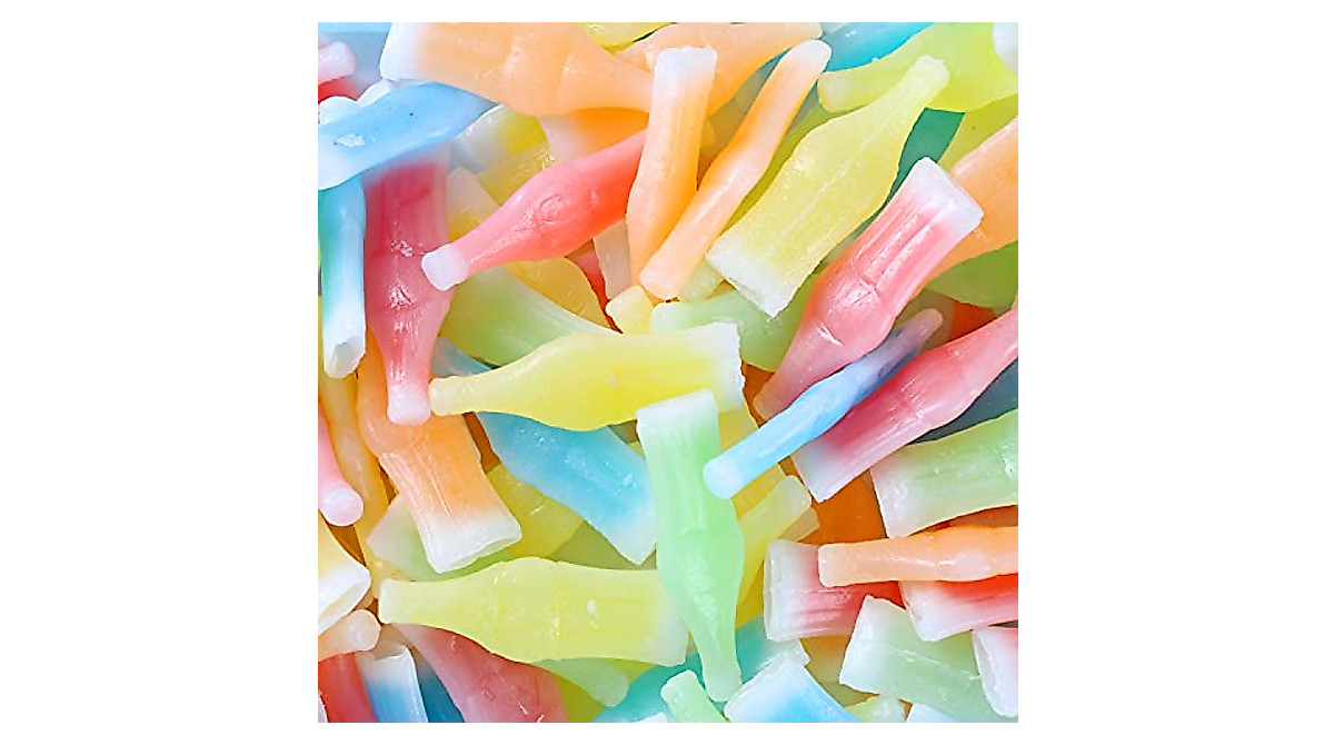 Wax Bottle Candy 3 LB - Nostalgic 90's Kids Favorite Bulk Candy