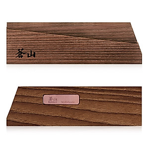 Cangshan 1021554 Solid Ash Wood Magnetic ANCHOR Knife Sheath Only for 6-Inch Boning Knife