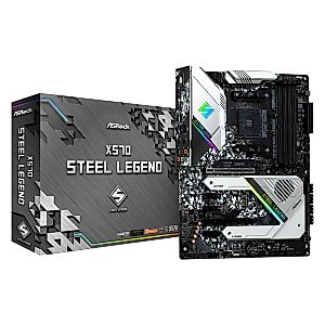 ASRock X570 Steel Legend WiFi AX AM4 AMD X570 SATA 6GB/S ATX AMD Motherboard