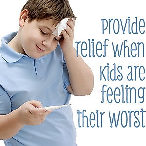 Natural Essentials Fever-eez Baby Fever Relief for Kids, Soothing Forehead & Body Wipes for Babies, Provide Immediate Cooling Sensation during Fevers, High Body Temperatures and Hot Flashes