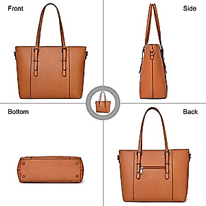 Women Purses and Handbags Tote Shoulder Bag Top Handle Satchel Bags for Ladies Purse Set (Z Teal)