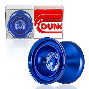 Duncan Toys Windrunner Yo-Yo [Blue] - Unresponsive Pro Level Aluminum Yo-Yo with Double Rim, Concave Bearing, SG Sticker Response