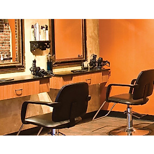 Premium Salon Appliance Stainless Steel Holder Package - 3" Blow Dryer Ring, 2" Curling Iron Ring, and Flat Iron Organizer Set