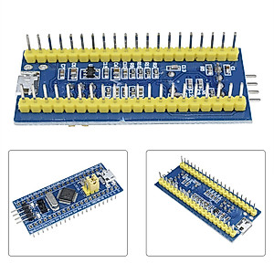 Aideepen 2pcs 40pin STM32F103C8T6 ARM STM32 SWD Minimum System Board Micro USB Development Learning Board Module