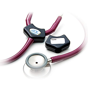 ADC 697BK Premium Stethoscope Id Tag, Black, Adult