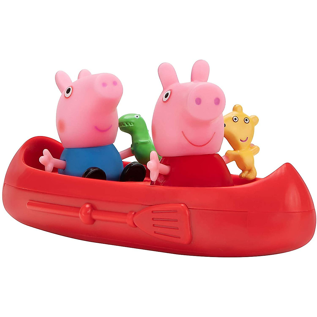 Peppa Pig Pop n’ Playhouse & Play n’ Go Campervan Combo Pack Playset, 15 Pieces - Includes 4 Character Toy Figures Plus Accessories - Toy Gift for Kids - Ages 2+