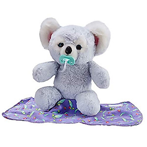 Little Live Pets Cozy Dozy Kip The Koala Bear - Over 25 Sounds and Reactions | Bedtime Buddies, Blanket and Pacifier Included | Stuffed Animal, Best Nap Time, Interactive Bear - Styles May Vary